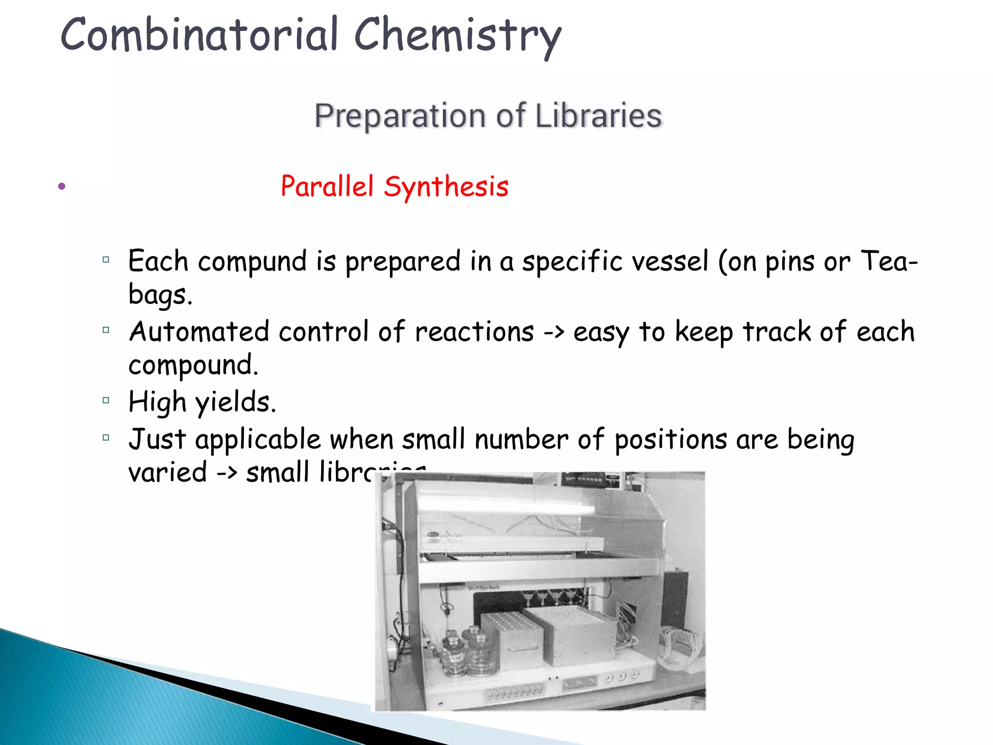 Combinatorial chemistry | PPT