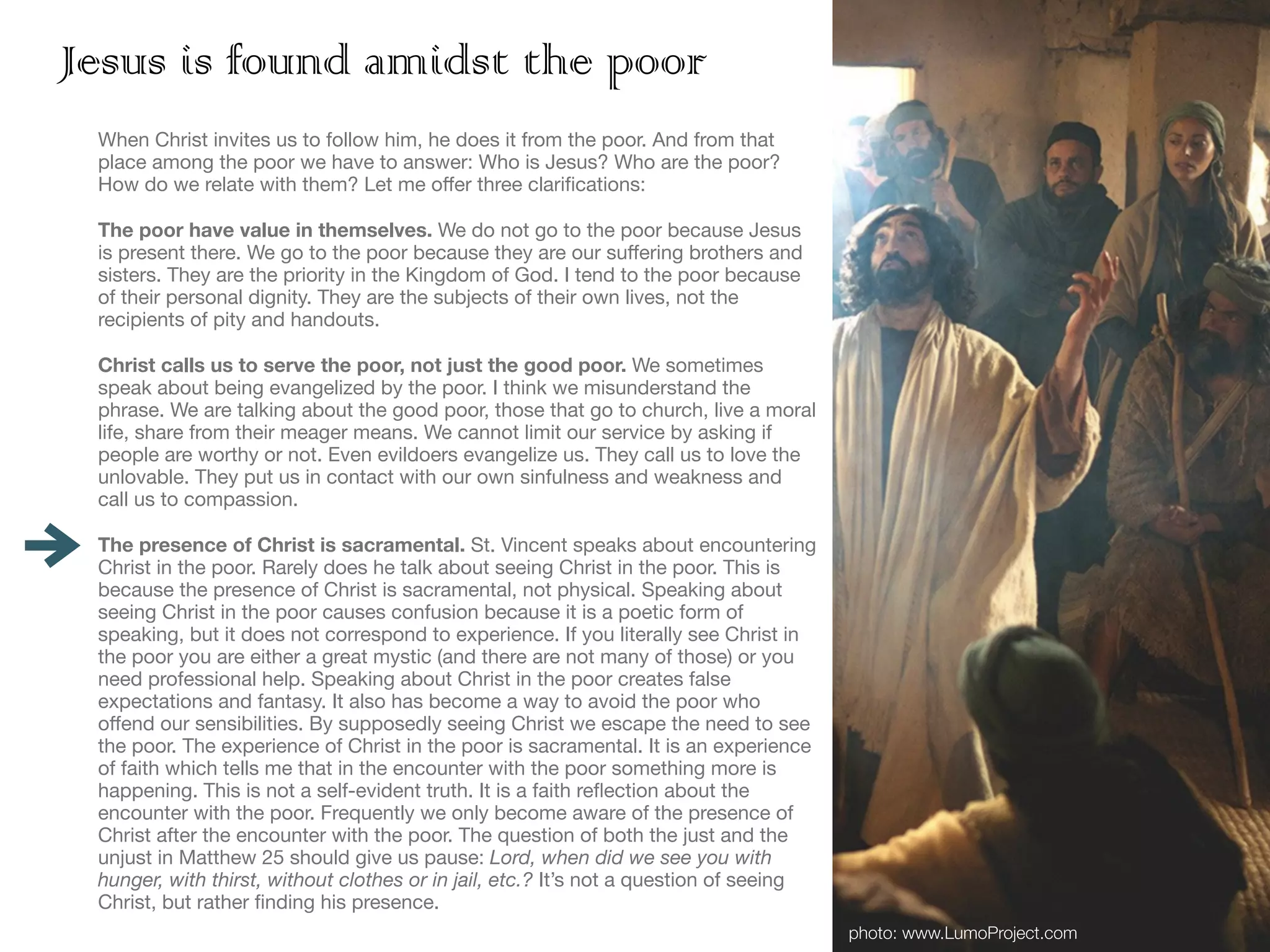 The Poor Jesus: The Christology of St. Vincent de Paul | PDF