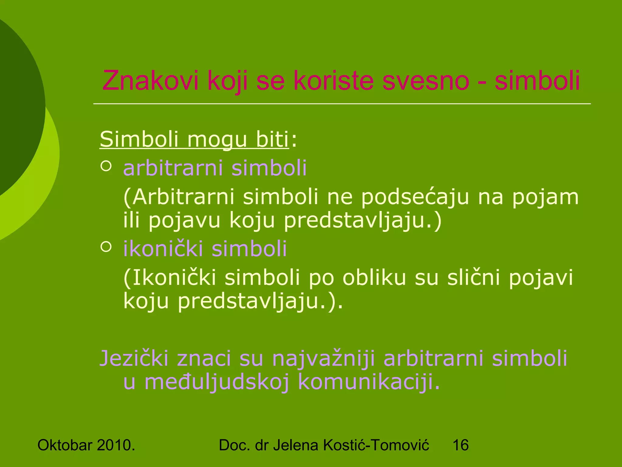 Komunikacija i pragmatika | PPT