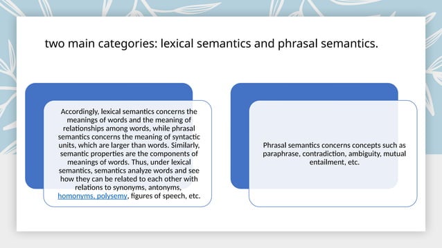 Pragmalinguistics- Semantics and Pragmatics | PPTX | Science