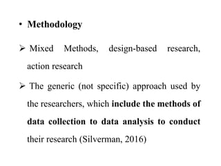 Pragmatic approach to research | PPTX