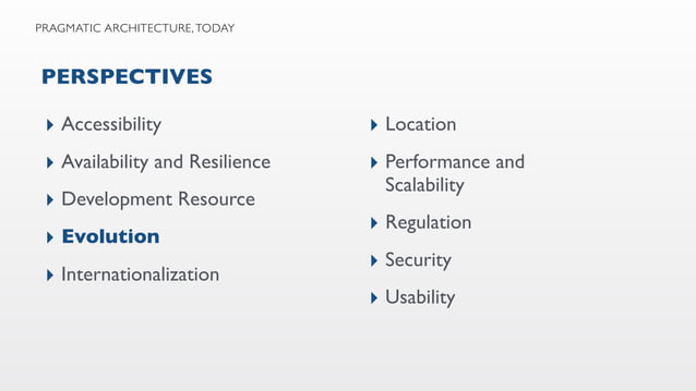 Pragmatic Architecture (SATURN 2017) | PDF | Programming Languages | Computing