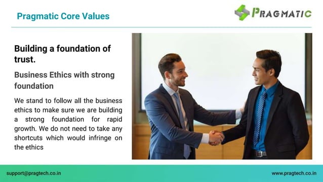 Pragmatic Core Values | PPT