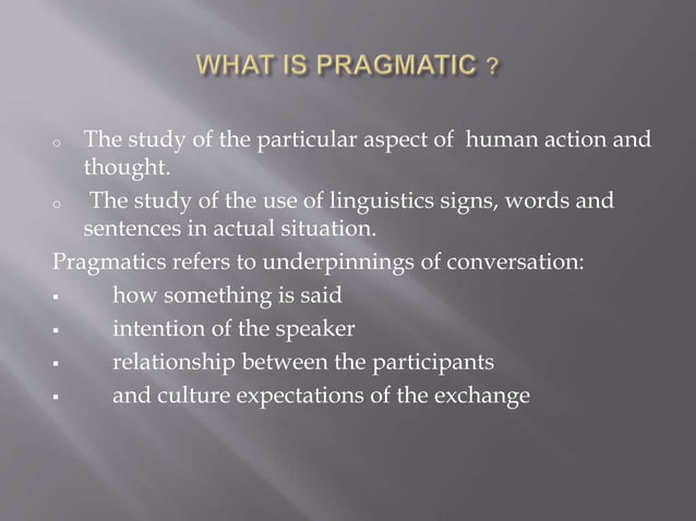 Pragmatic Development | PPTX
