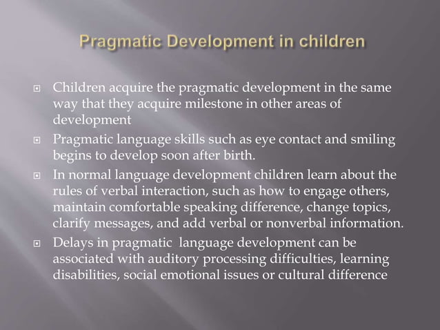 Pragmatic Development | PPTX