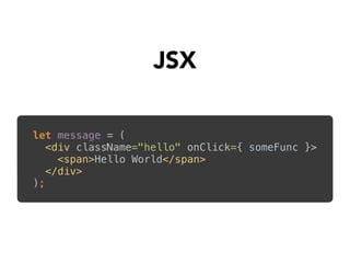 Pragmatic introduction to react | PPT