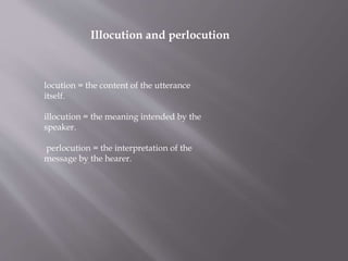 Pragmatic presupposition | PPT