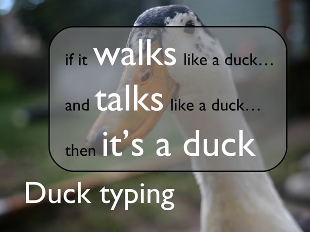 Structural Typing: Duck-typing done right
