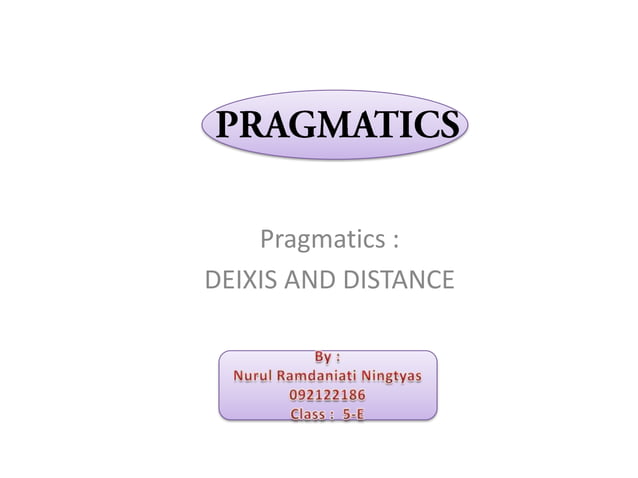 Pragmatics | PPTX