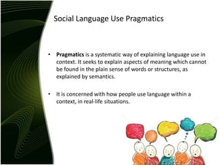 Pragmatics | PPTX