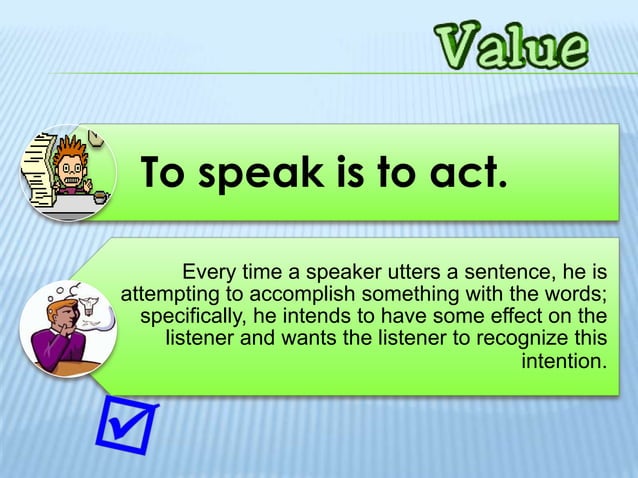 Pragmatics (Speech Acts) | PPTX | Law