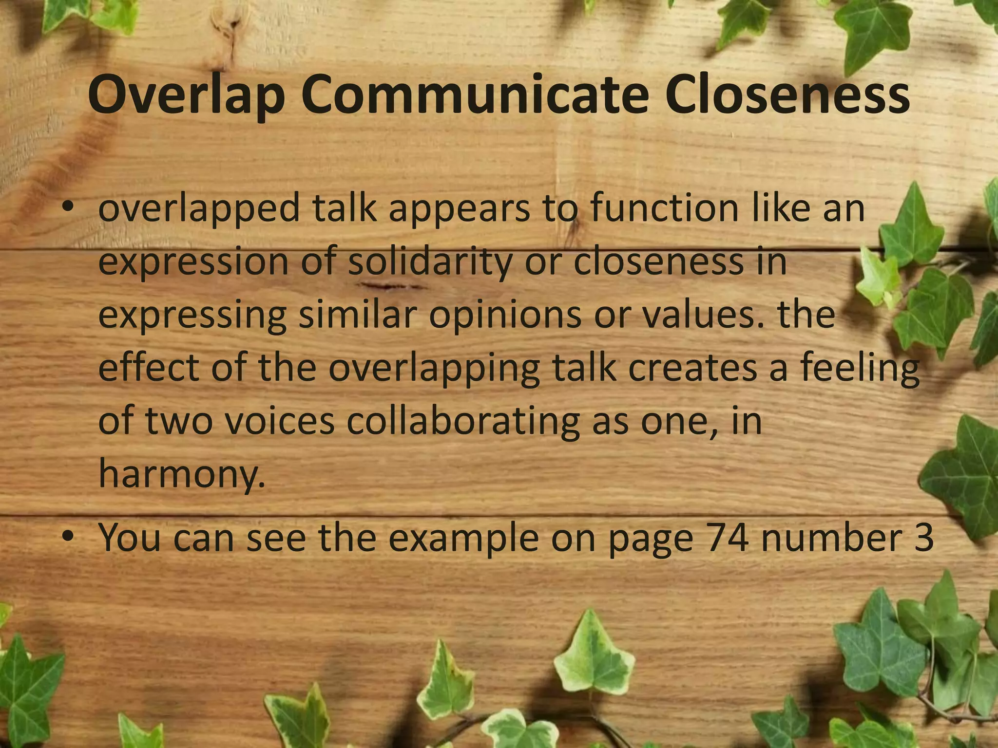 Pragmatics: Conversation and Preference Structure | PPTX