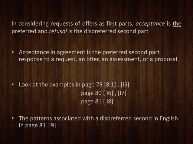 Pragmatics Conversation And Preference Structure Pptx