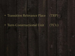 Pragmatics: Conversation and Preference Structure | PPTX