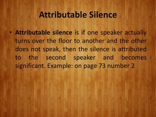 Pragmatics: Conversation and Preference Structure | PPTX