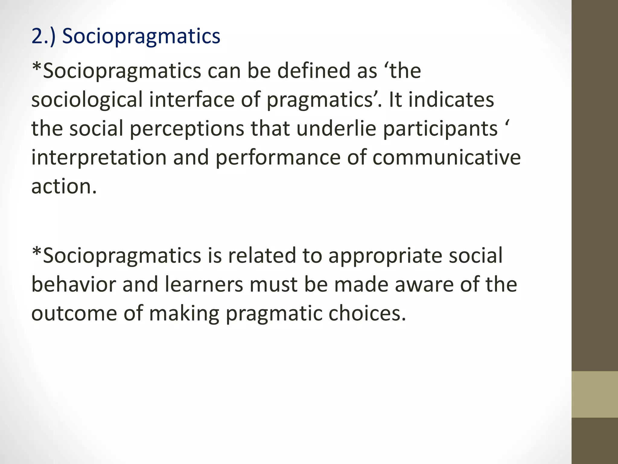 Pragmatics | PPTX