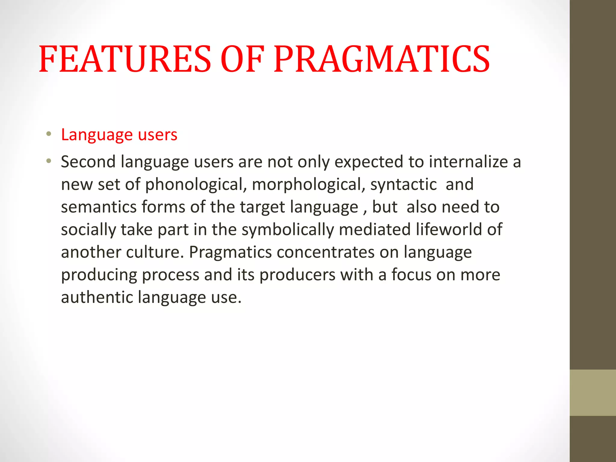Pragmatics | PPTX