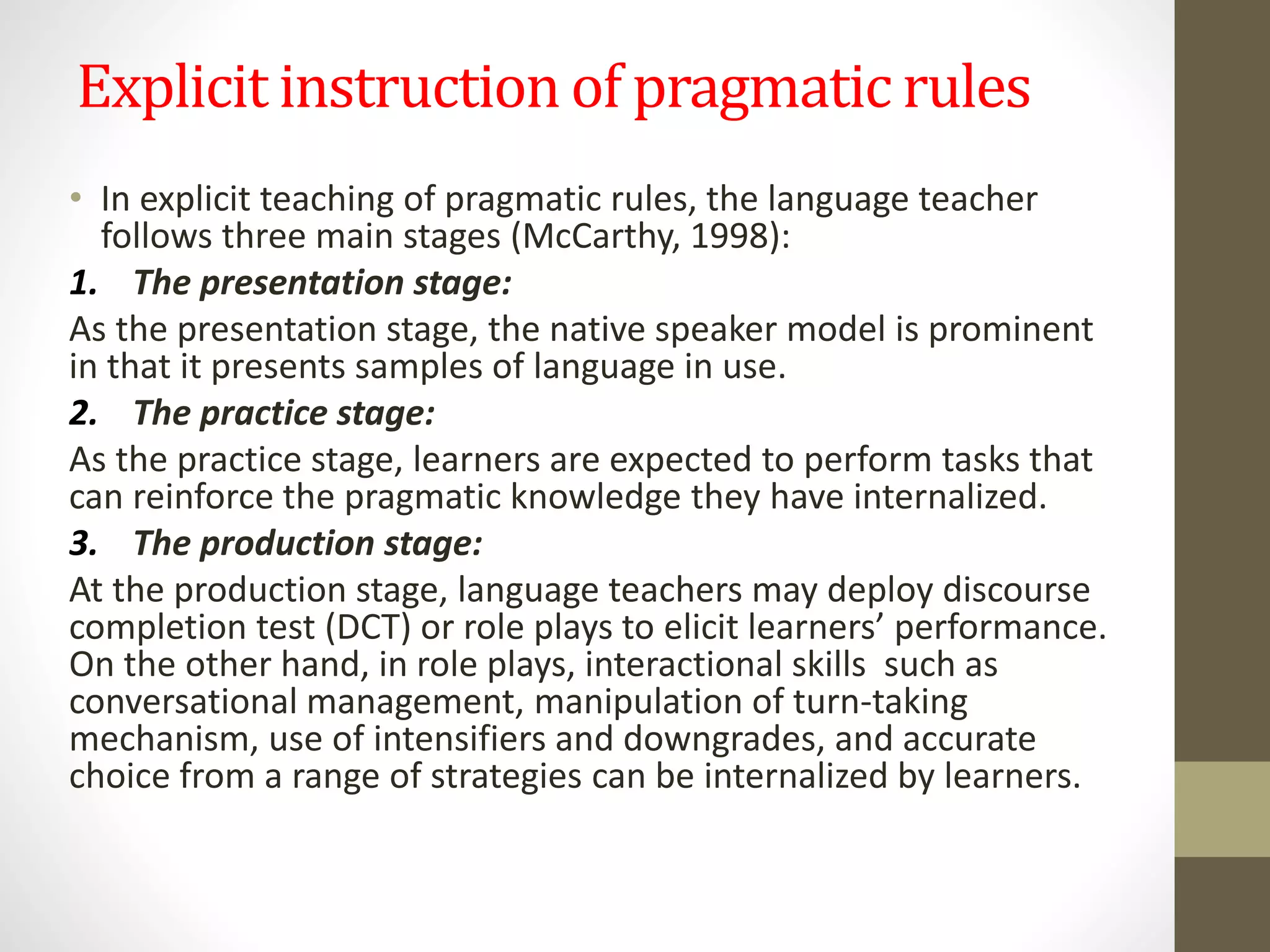 Pragmatics | PPTX