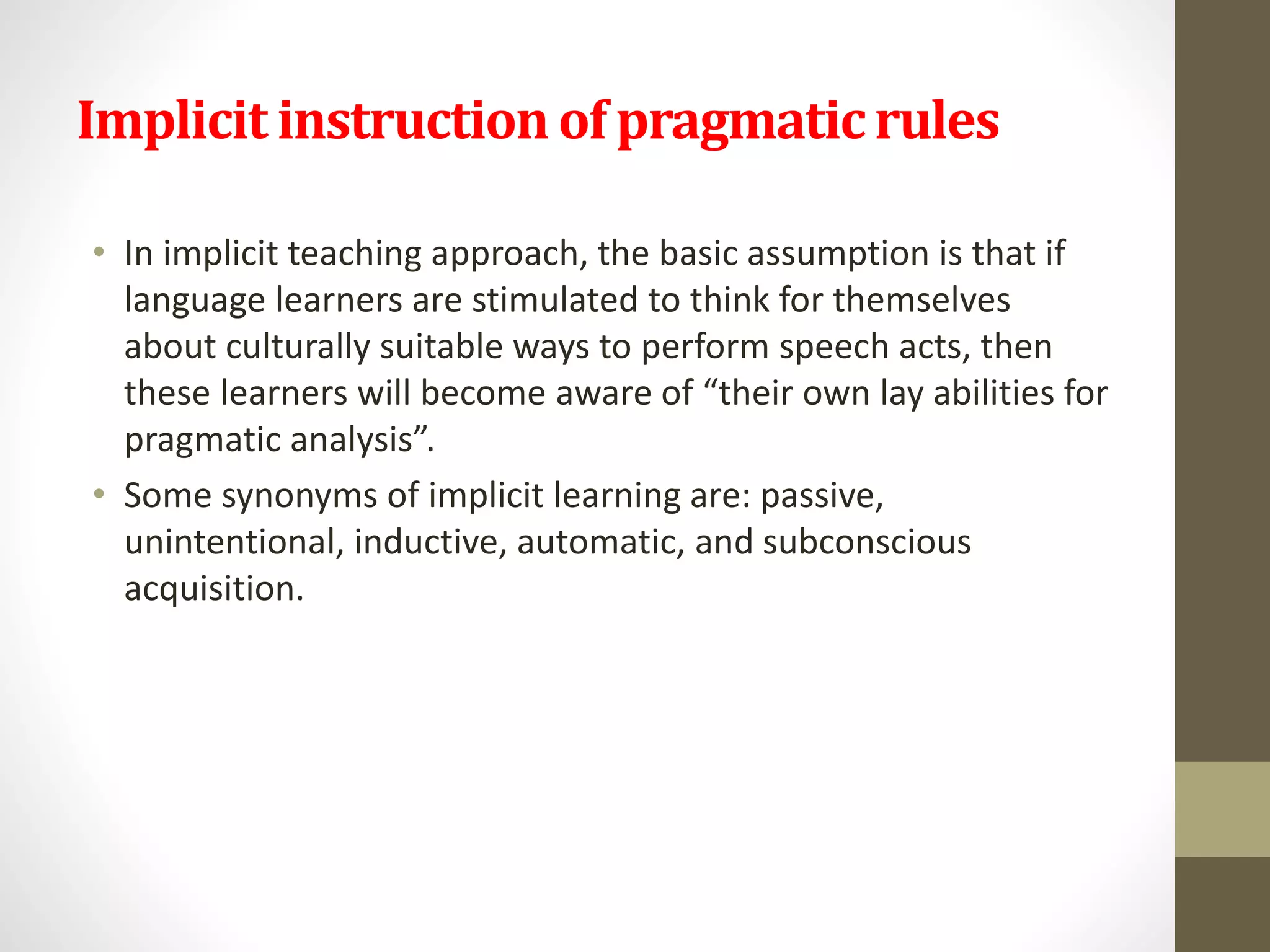 Pragmatics | PPTX