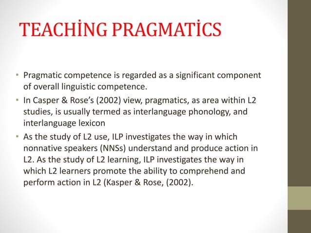 Pragmatics | PPTX | Education