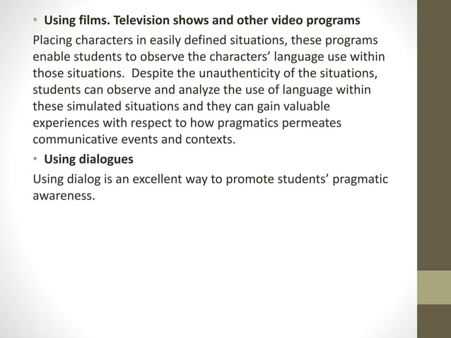 Pragmatics | PPTX | Education