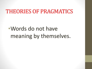 Pragmatics | PPTX | Education