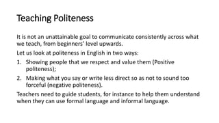 Pragmatics_and_English language teaching | PPT