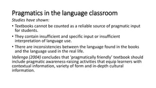 Pragmatics_and_English language teaching | PPT