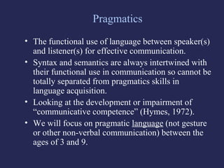 Pragmatics detailed lecture | PPT