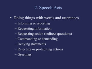 Pragmatics detailed lecture | PPT