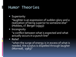 Pragmatics and Humors: Impoliteness | PPTX