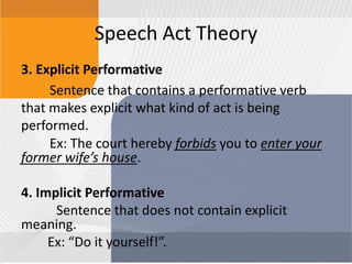 Pragmatics intro to linguistic | PPTX