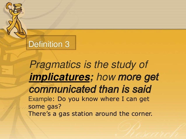 Pragmatics presentation