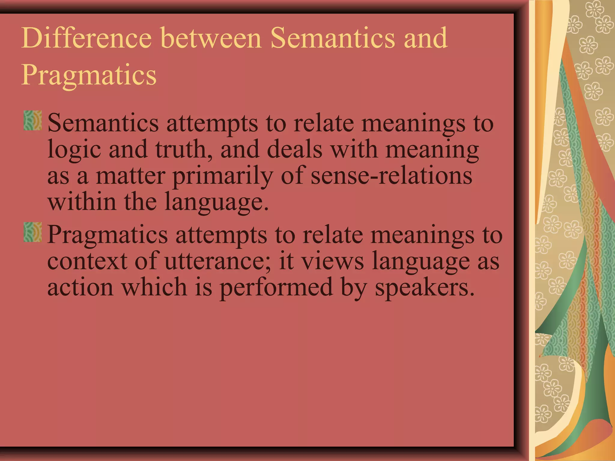Pragmatics presentation | PPT
