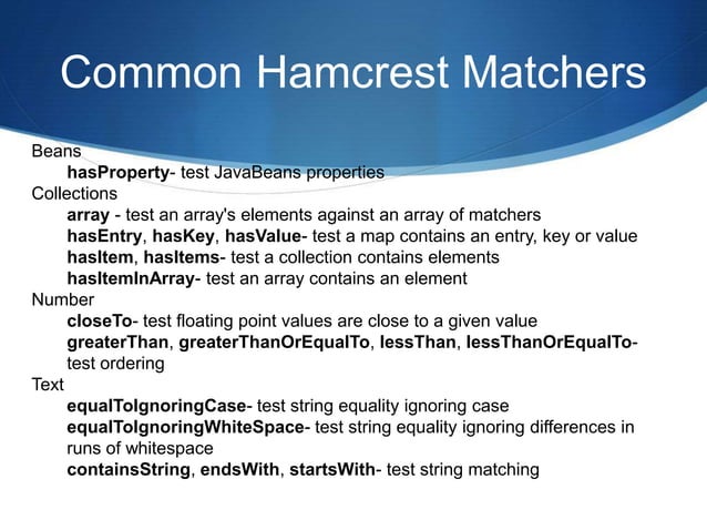 Pragmatic Unittestingwithj Unit Ppt