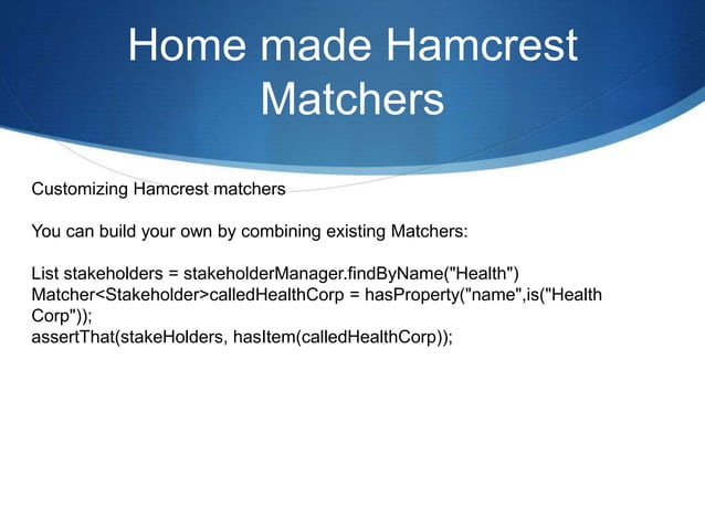 Pragmatic unittestingwithj unit | PPT