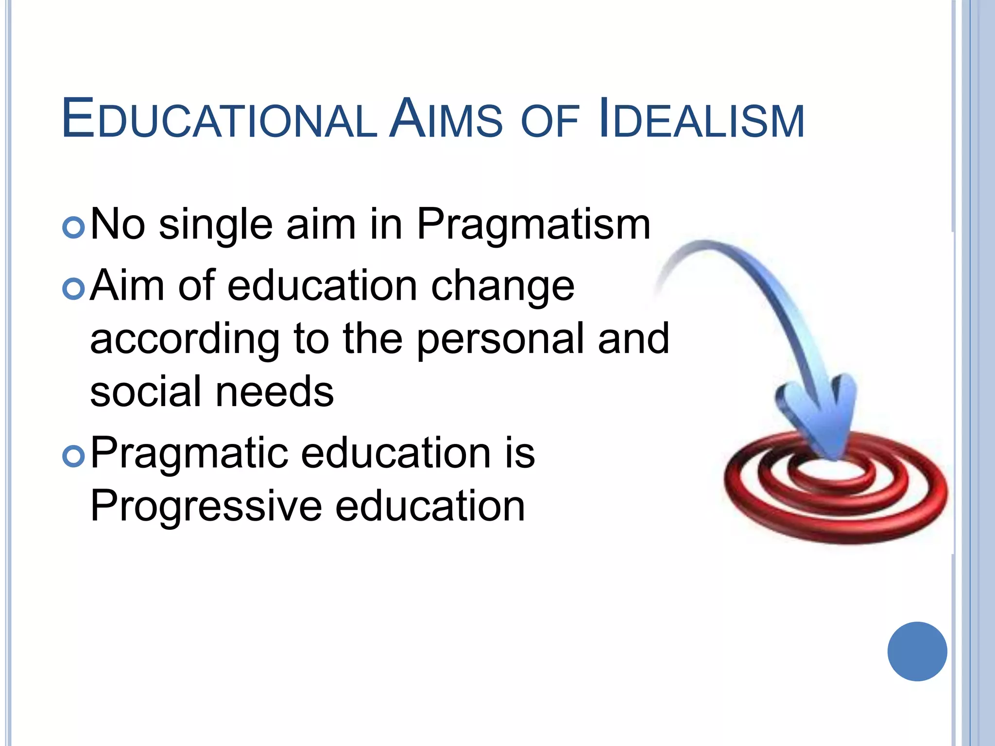 Pragmatism on education | PPSX