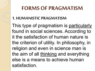 Pragmatism | PPTX