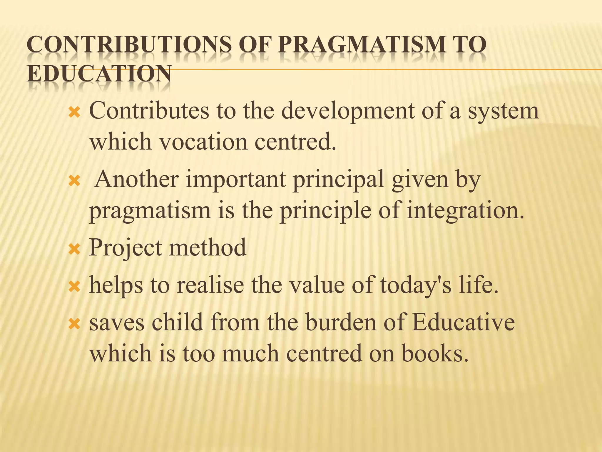 Pragmatism philosophy | PPTX