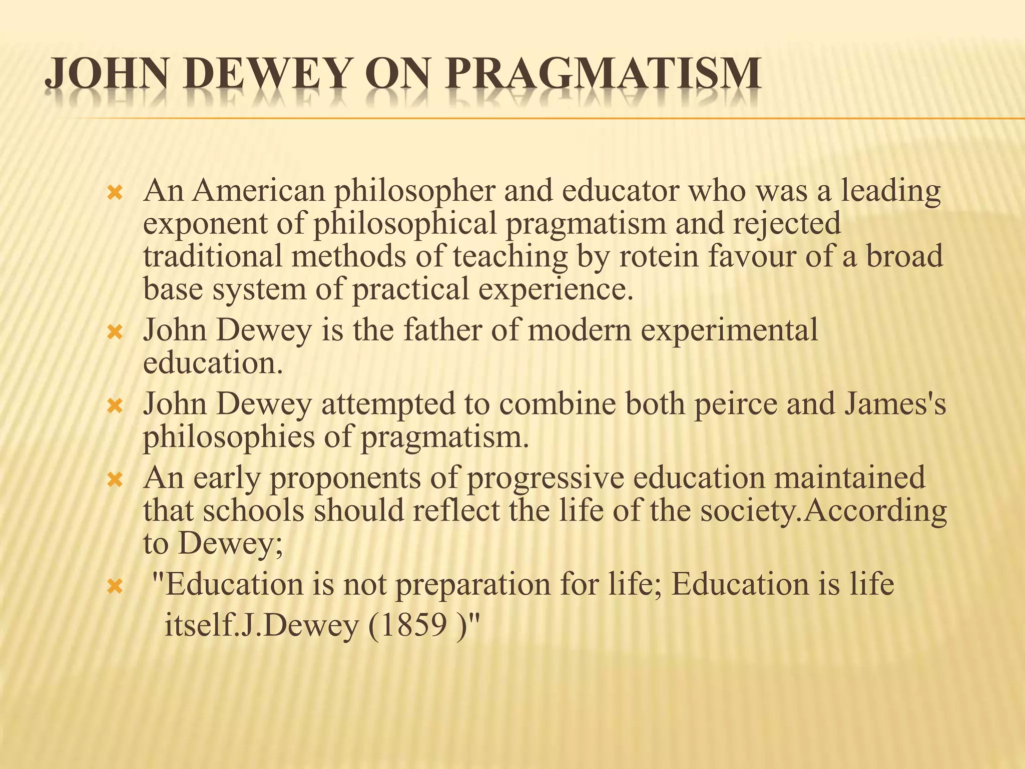 Pragmatism philosophy | PPTX