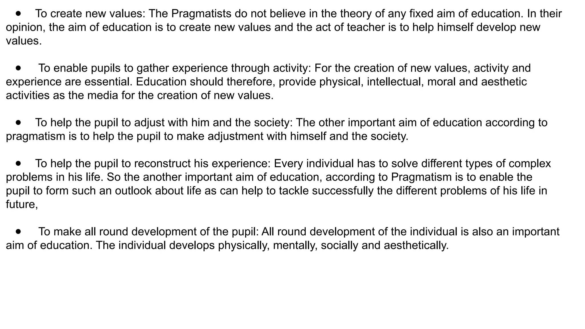 Pragmatism principles features education .pptx