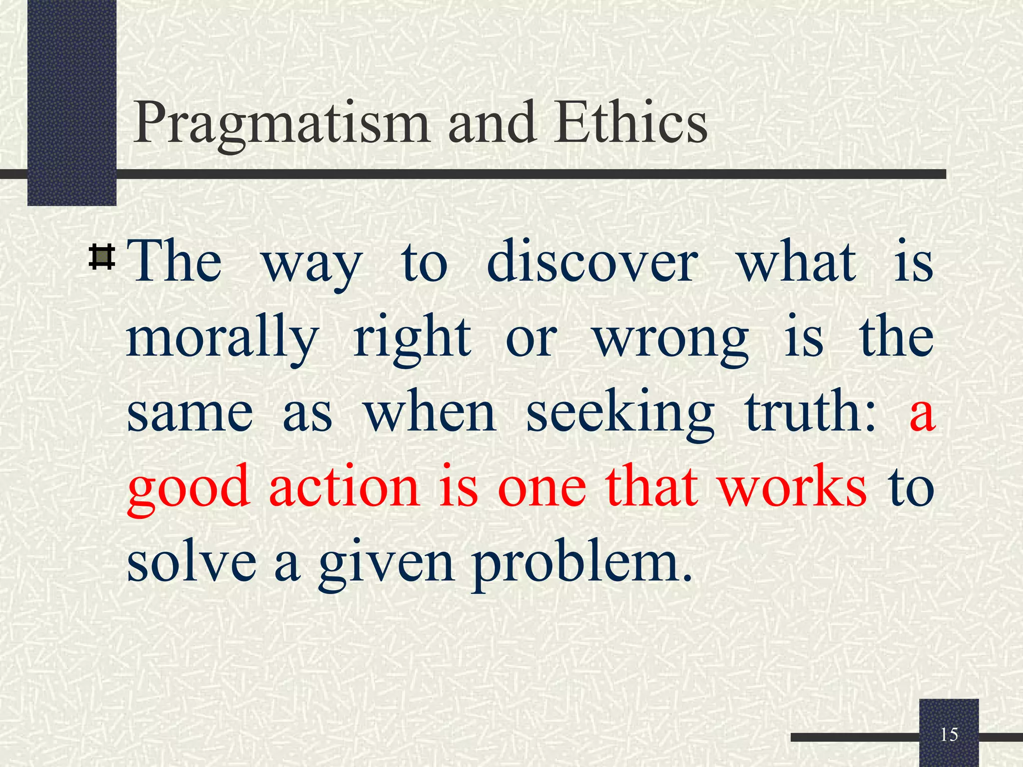 Pragmatism in Education | PPT