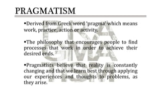 Pragmatism | PPTX