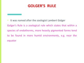 Rules of thermoregulation and heat stress | PPTX