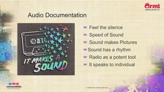 Audio-Visual Documentation and Preservation of Ethnographic Data | PPT