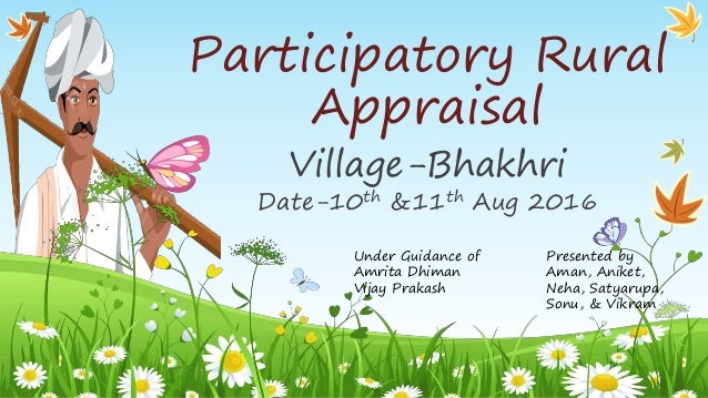 Participatory Rural Appraisal