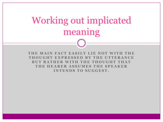 Pragsmatics | PPTX | Education