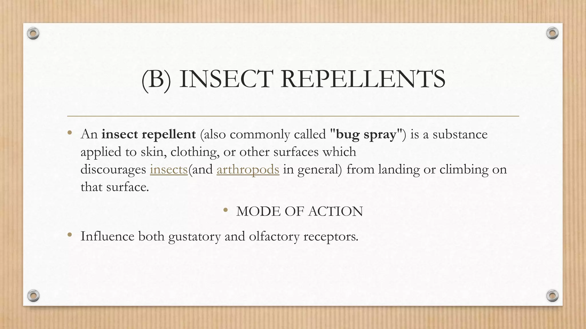 Recent methods of pest control | PPTX