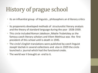Prague school slides | PPTX