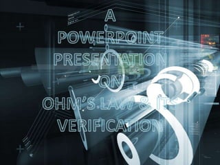 omh's law | PPTX